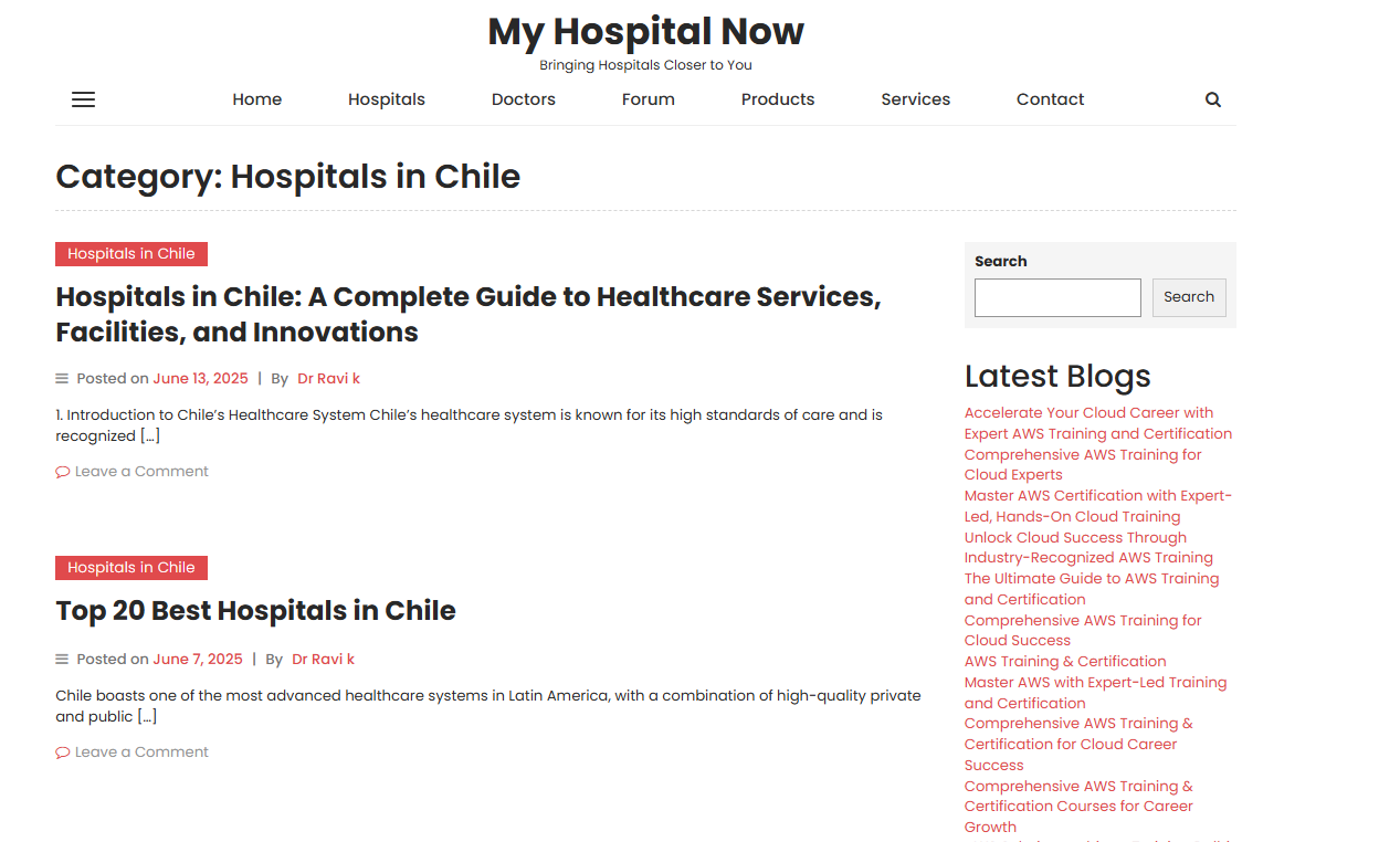 The Definitive Guide to Hospitals in Chile | MyHospitalNow - Best Heart ...